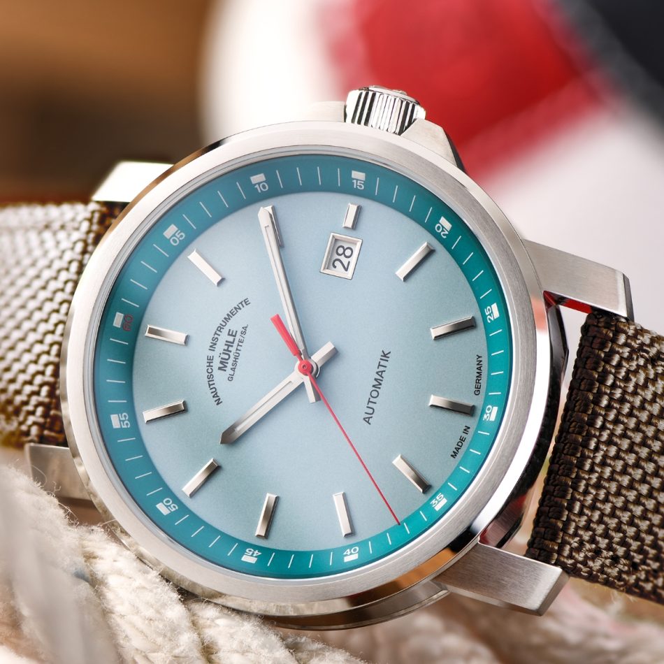 29er Big Petrol, metal | Entry-level luxury watch | Mühle-Glashütte