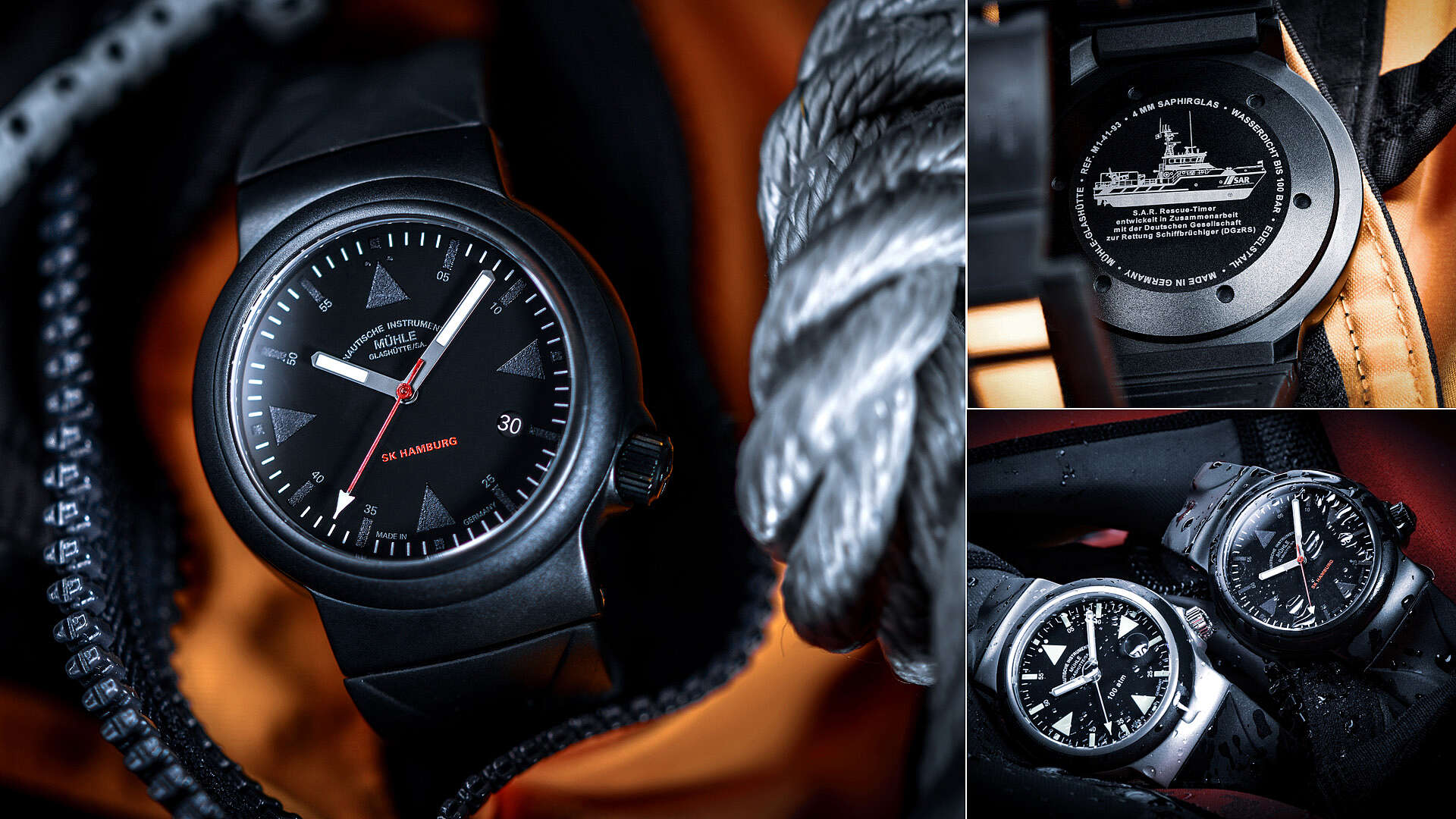 Der S.A.R. Rescue-Timer „SK Hamburg“ - Mühle-Glashütte